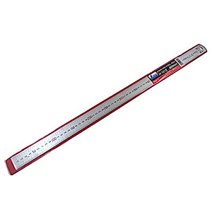 Shinwa 1000 mm Rigid"Zero Glare" Metric Machinist Rule/Rule Scale .5mm & mm