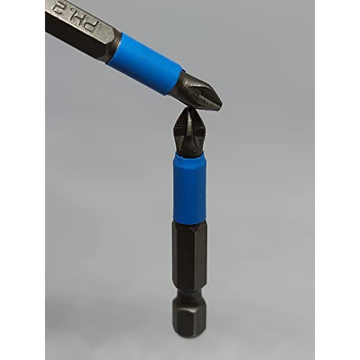 zcfochi 10 Pcs Phillips Bits Ph2 Power Tool，Impact Driver Bit Set, Magnetic Screwdriver Bits,Set 2 Inch Long Anti Slip Phillips Bits Ph2, 1/4 Inch Hex Shank 2inch/50mm