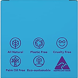 Beauty and the Bees Eco-Friendly Lemon & Chamomile solid SHAMPOO Bar for Blonde Hair Shine Enhancing Brightening Highlights