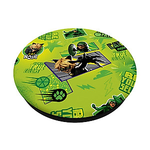 Miraculous Collection Iconic Cat Noir and Carapace PopSockets Swappable PopGrip