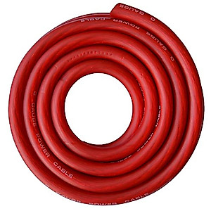 0 Gauge Amp Kit Amplifier Install Wiring Complete 0 Ga Installation Cables 5000W