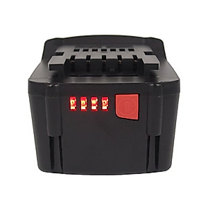 GYMSO Battery Replacement for Metabo 6.25455, 6.25457, 6.25457.00, 6.25459 SSD 18 LTX, SSD 18 LTX 200 BL, SSD18 LT, SSD18 LTX, SSE 18 LTX Compact, SSW 18, SSW 18 LT