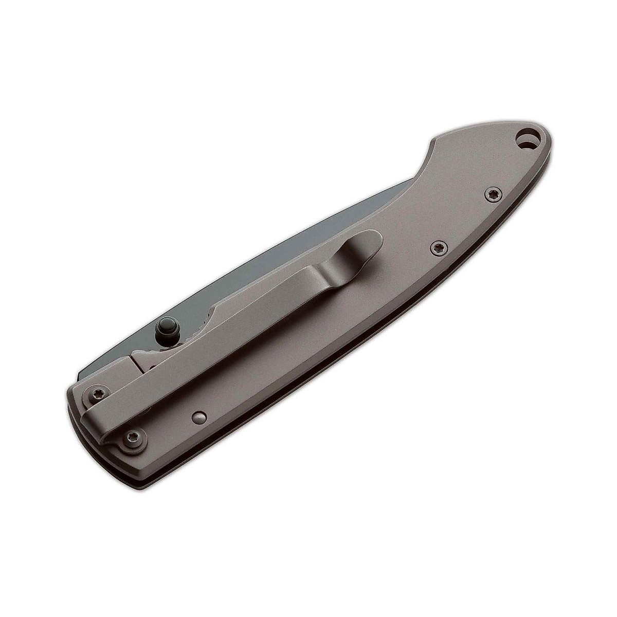 Boker Plus 01BO035 Anti-MC Folding Knife with 3-1/4 in. Straight Edge Blade, Titanium, Black, One Size