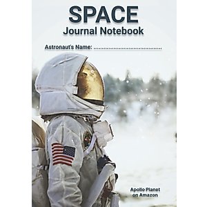 Space Journal Notebook for Astronaut Kids with Lined, Doodles, Emoticon: A Perfect Gift for Any Occasion to help children improve mindset, gratitude, communication, and writing skills