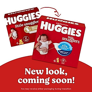 Huggies Size 4 Diapers, Little Snugglers Baby Diapers, Size 4 (22-37 lbs), 22 Count