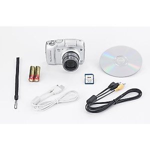 Canon Powershot SX110IS 9MP Digital Camera with 10x Optical Image Stabilized Zoom (Silver)