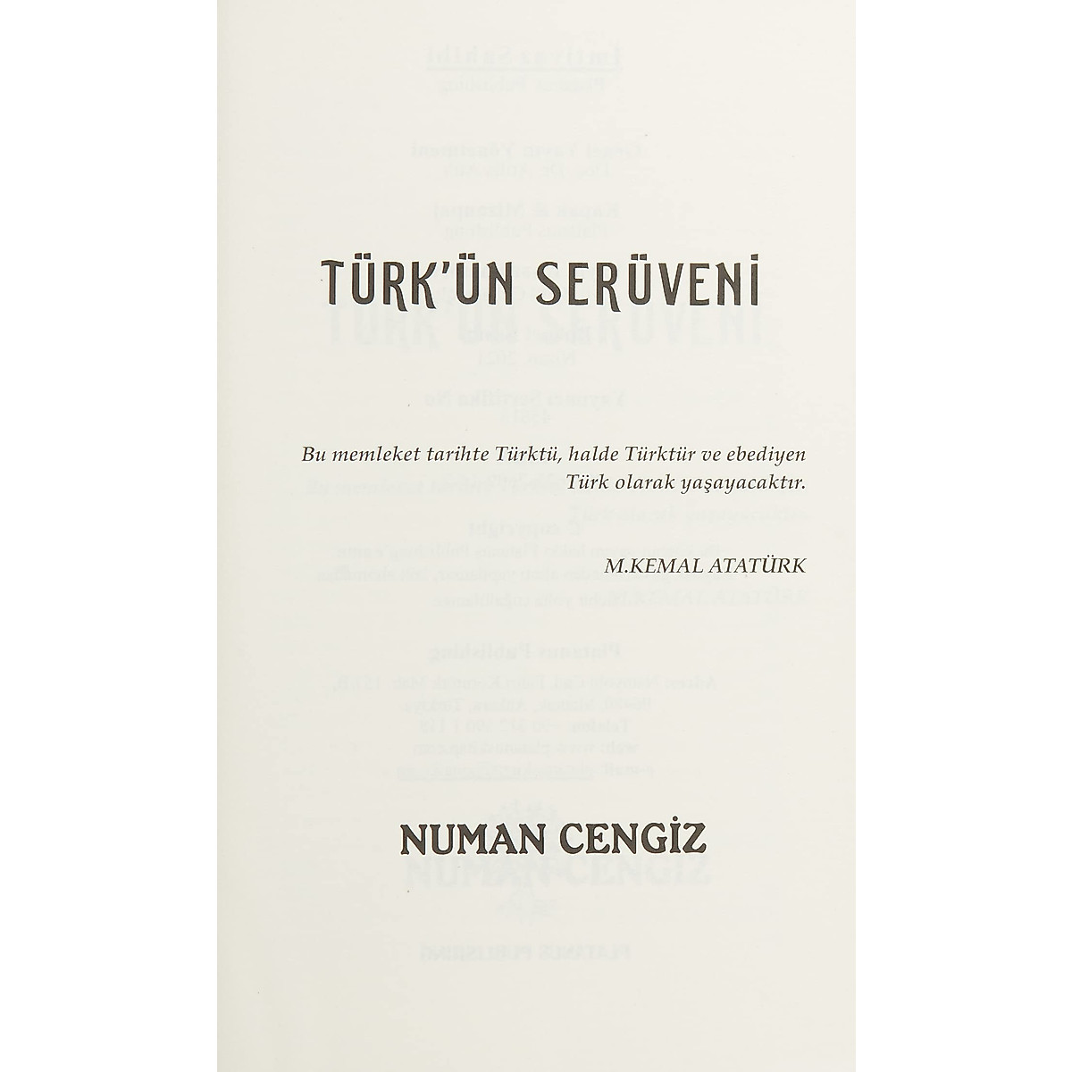 Türk'ün Serüveni
