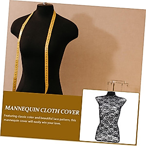 SEWACC 5pcs Model Props Cloth Cover Mannequin Stand Manequin Dress Form Mannequin Torso with Stand Mannequin Accessory Manikin Mannequin Prop The Fabric Body