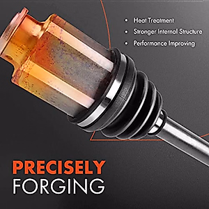 A-Premium CV Axle Shaft Assembly Compatible with Polaris Sportsman 400/500 2004-2004, Sportsman 600/700 2003-2004, Front & Rear 4-PC Set