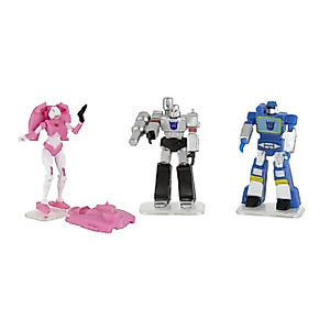 World's Smallest World’s Smallest Micro Action Figures Transformers Generation 2 Arcee, Megatron, and Soundwave.(Three Pack)