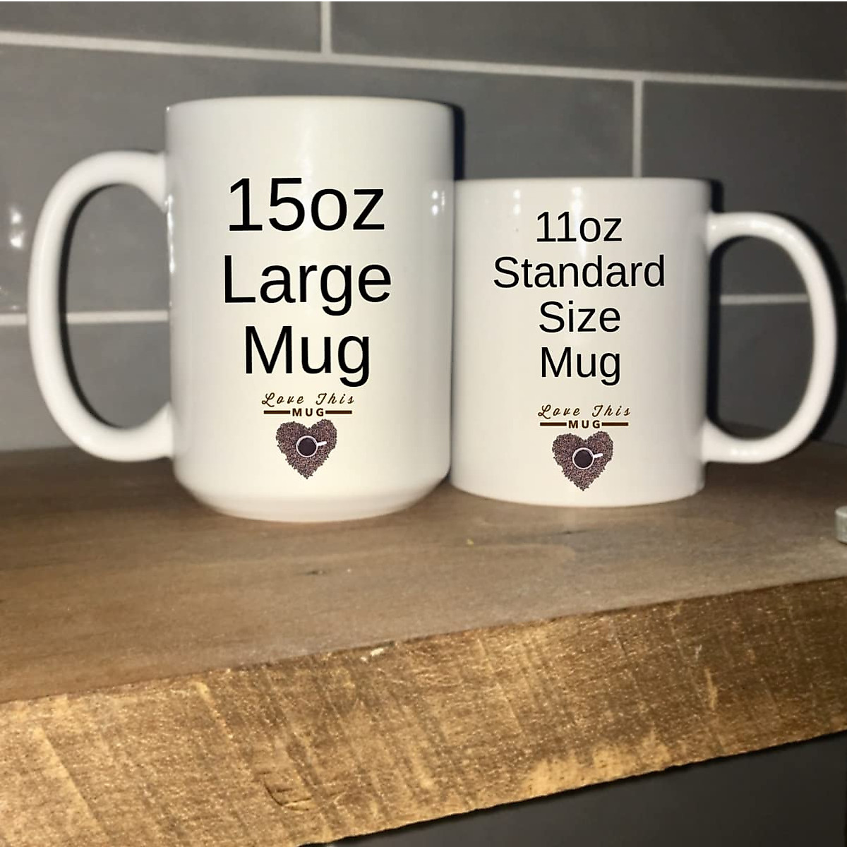 New Mom Gift From Baby, Husband for Mommy Est 2022 Coffee Mug Is The Perfect Stocking Stuffer For This Holiday Season, Farmhouse Minimalist Style Cup 15oz
