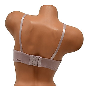 Viola's Secret Women's Bras 6 Pack T-Shirt Bra B, C, D, DD Cup (40C)