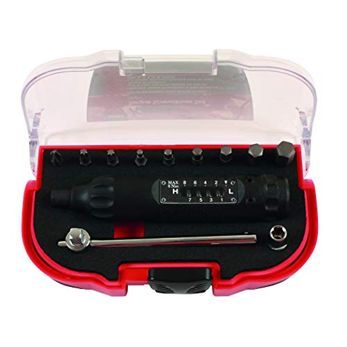 LASER TOOLS LAS56094 Torque Screwdriver Set for Bicycles