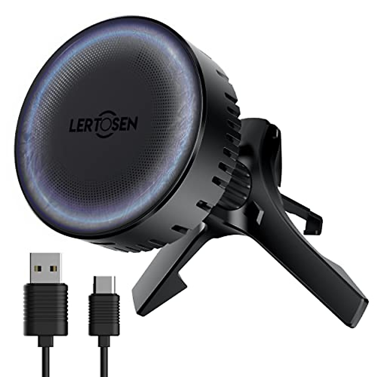 【Semiconductor Cooling Version】 Magsafe Car Charger, LERTOSEN Magnetic Wireless Car Charger for iPhone 14/13/12/Pro/Pro Max/Mini,15W Fast Charging Mag Safe Car Mount Charger Air Vent Phone Holder