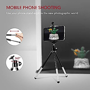 Photo Studio Light Box, Mini LED Shooting Tent Kit 16x16x16” 6000K 8W Portable Table Top Lighting Shooting Tent Kit Foldable Cube with 2x20 LED Lights 3 Color Backdrops