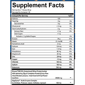 FRONTLINE FORMULATIONS Isolean, 100% Whey Protein Isolate, Fast Absorption, Iso Lean, Low Sugar, Maximize Recovery, 25 Grams Per Serving, Veteren Owned and Operated (28 Servings, Vanilla Bean)