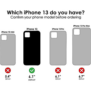 OtterBox Defender Pro Series Case & Holster for Apple iPhone 13 - Black