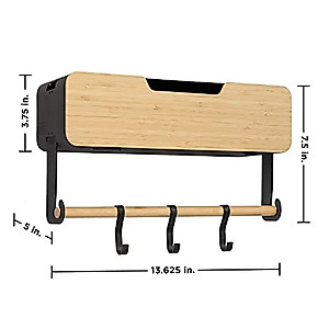 BLACK + DECKER BLACK HANGING RACK SYSTEM-SHELF W/DOOR (BDSTKT282BK)