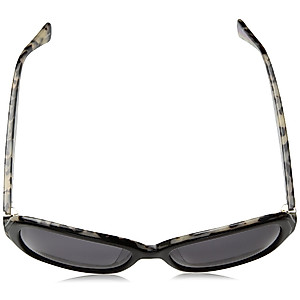 Kate Spade Sunglasses (Safilo Group) Women's Karalyn Polarized Square Sunglasses, Black Havana, 56 mm