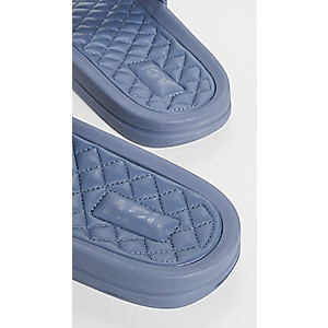 APL: Athletic Propulsion Labs Men's Lusso Slides, Slate, Blue, 10 Medium US