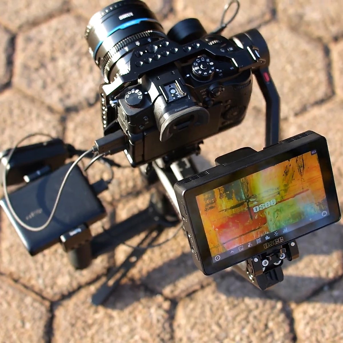 Osee Lilmon 5 1000 Nits High-Bright 5.5 inch Touch Screen DSLR Camera Field Monitor with 3D LUT HDR 4K HDMI in and Out Exposure Focus Assist Waveform Monitor
