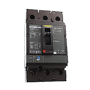 SCHNEIDER ELECTRIC 600-Volt 225-Amp JDL36225 Molded Case Circuit Breaker 600V 225A