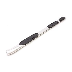 Lund 244115033 Polished Stainless Steel 5" Oval Wheel-to-Wheel Nerf Bars for 2010-2018 Dodge Ram 2500/3500 Mega Cab