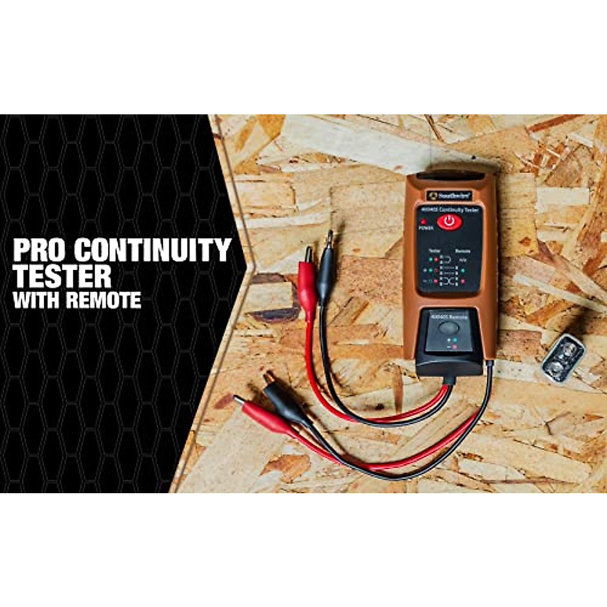 Southwire Tester; Continuity PRO 40040S,Green