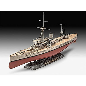 Revell 05171 HMS Dreadnought Plastic Model kit 1:350 Scale, Unpainted