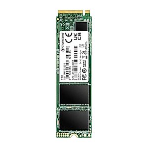 Transcend TS1TMTE220S 1TB M.2 NVMe PCIe Gen3x4 80mm Internal Solid State Drive with Speeds up to 3,500MB/s