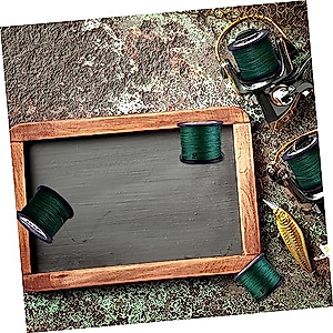 Kisangel 3pcs 4 Fishing line Braided Fishing Rope Fishing Braid Fishing Accessories Diamond Braid Fishing Tool Power pro line Saltwater Fishing Rope pe Weave Anti bite line Sensitive