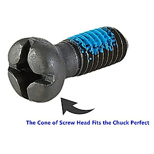 AODITECK Chuck Screw Screw for Drill Chuck Drill(2 Pack) Replacement Screw M6 Chuck Screw