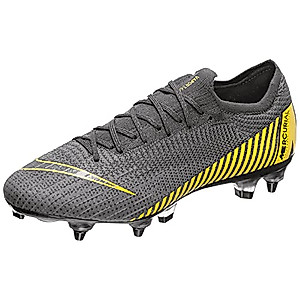 Nike Vapor 12 Elite SG-Pro Mens Football Boots AH7381 Soccer Cleats (UK 7 US 8 EU 41, Thunder Grey Black 070)