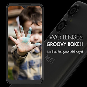 NUU A23Plus Basic Cell Phone for AT&T, T-Mobile, Cricket, Mint Mobile, Metro, 64G/3GB 6.3" 4G LTE, Q Link, Hello Mobile Dual SIM, Black, 365 Days US Warranty with Detachable & Replaceable Battery