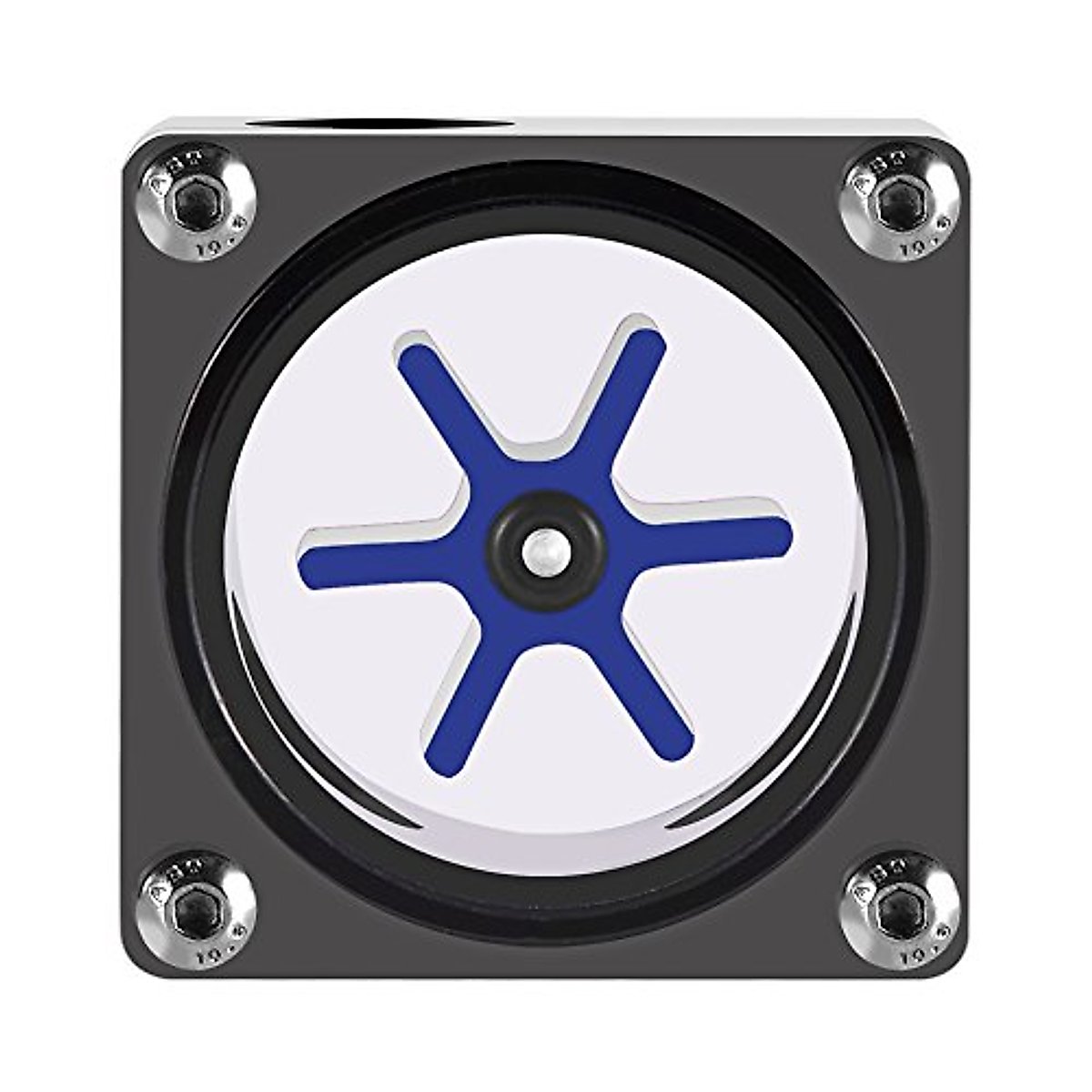 Fosa Meter Indicator, G1/4 Threaded 6 Impeller 3 Ways for PC Computer Water Cooling System