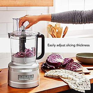 KitchenAid 13-Cup Food Processor, Contour Silver