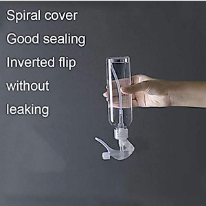 Pack of 3 All Purpose Plastic Spray Heavy Duty Spraying Bottles 25oz Leak Proof Mist & Stream Modes Trigger Sprayer for Cleaning Solution Planting,Pet, Essential Oil,Water Kitchen,Bath Beauty and Hair