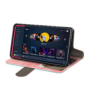 MILEGAO for Infinix Hot 30 5G Flip Cover, Magnetic Buckle Multicolor Business PU Leather Phone Case with Card Slot, for Infinix Hot 30 5G 6.78 inches