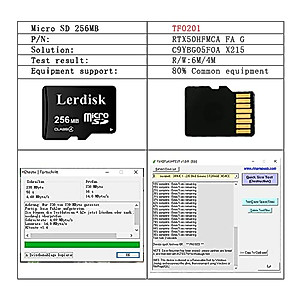 Lerdisk Factory Wholesale 3-Pack Micro SD Card 256MB Class 4 in Bulk Small Capacity 3-Year Warranty Produced by 3C Group Authorized Licencee Special for Small Files Storage or Company Use
