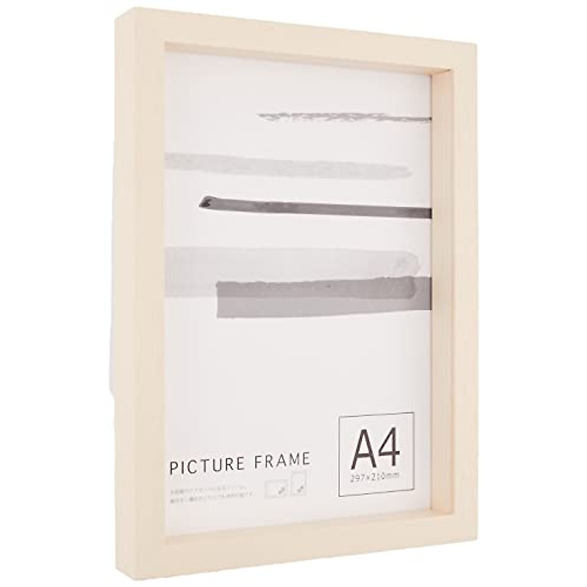 OA-A4 Large Drawing Frame, BC-300, White, UV Protection Acrylic