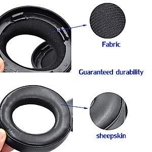 Defean Upgrade Earpads Headband Replacement Compatible with Sony ps4 Gold Wireless Headset PS3 PS4 7.1 Virtual Surround Sound CECHYA-0083 Headphone (Sheepskin)