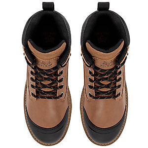 Yelang Men's Steel Toe Safety Work Boot Slip Resistant Puncture Utility Shoes 6 Inch For Industrial Construction Outdoor botas de trabajo para hombre