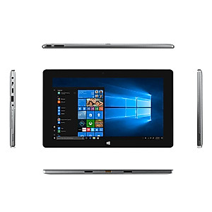 LEANGLE WIN10 Two-in-one Intel Tablet PAD Notebook with Keyboard and Mouse Portable Easy to Move Ultra-Light,Intel N4120+4GB RAM+64GB SSD