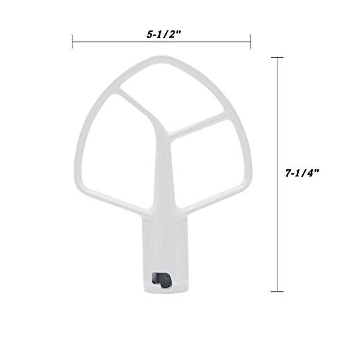 K5AB K5SS Stand Mixer Flat Beater Blade for Kitchen Aid 5-QT Coated Flat Beater 9707670 W10807813 PS983355 AP3881259