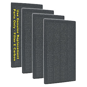 GermGuardian Genuine Carbon Filter Replacements for Use with FLT400 Filter E for AC400 Series Air Purifiers, 4-Pack FLT11CB4