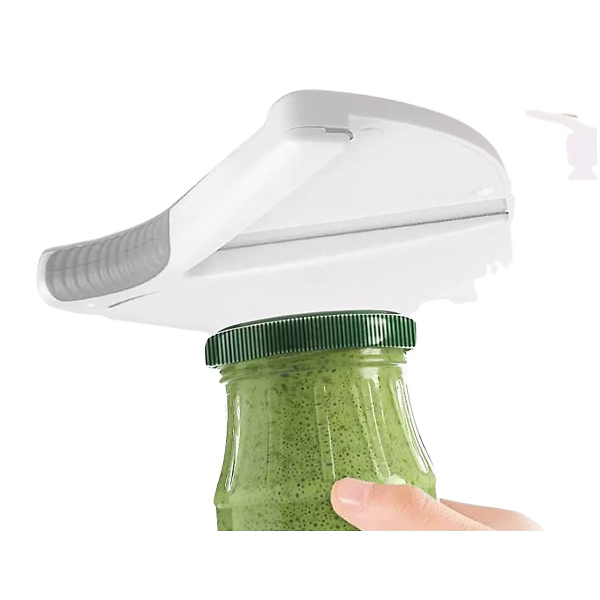 Jar Opener - Perfect Kitchen Gadget for Seniors and Those with Weak Hands or Arthritis - Under Cabinet Mountable with Adjustable Grips for All Jar and Bottle Sizes"