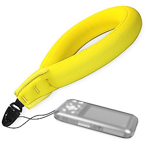 Waterproof Camera Float , Waterproof Float Strap for Underwater Camera and Waterproof Life Pouch Case - Universal Floating Wristband/Hand Grip Lanyard Works with GoPro, Nikon, Canon, Sony,Pentax,Camco