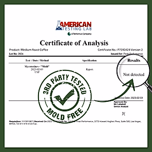 Peak Performance High Altitude Organic Coffee. Fair Trade, Low Acid, Non GMO, and Beans Full Of Antioxidants! Medium Roast Smooth Tasting USDA Certified Organic Ground Coffee Bag