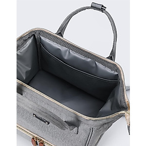 Breast Pump Backpack - Mini Diaper Bag Insulation Lunch Bag Portable Mommy Bag with Double Layer for Women