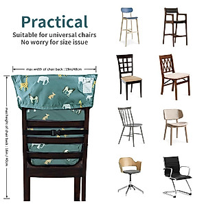 Easy Seat Portable Baby Safety Harness Chair Accessory Washable Cloth Travel High Chair Harness Seat for Infant Toddler Feeding with Adjustable Shoulder Belt